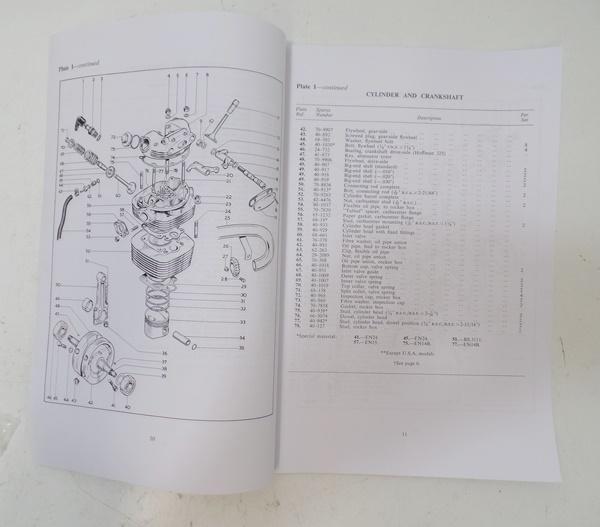 BSA B25 Starfire Teilebuch 1969 | BRITISH Only Austria Fahrzeughandel GmbH