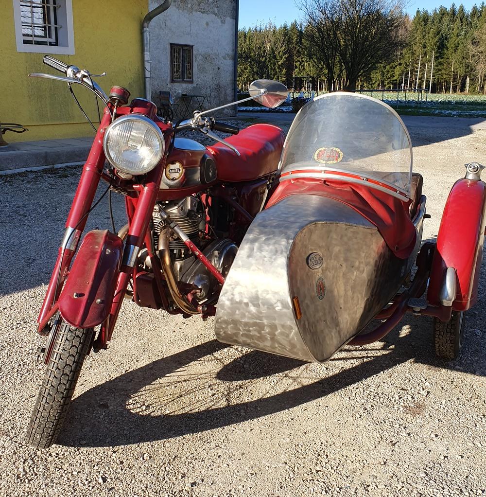 Ariel KH500 with Steib sidecar 1955 | BRITISH Only Austria ...