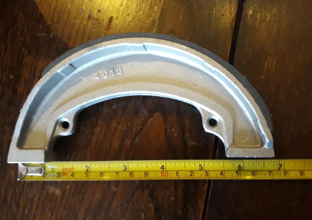 BSA. Triumph Brake Shoes / Pair 3TA.T100.T120.6T.T150.T160.A50.A65.A75 ...