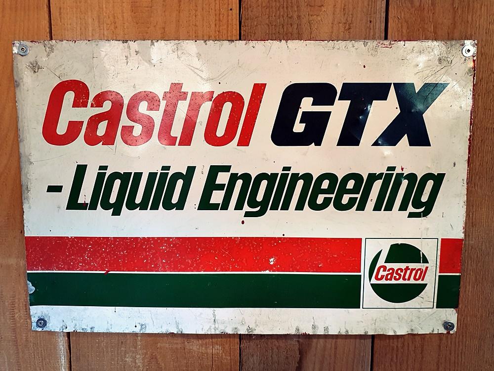 Castrol GTX Sign | BRITISH Only Austria Fahrzeughandel GmbH