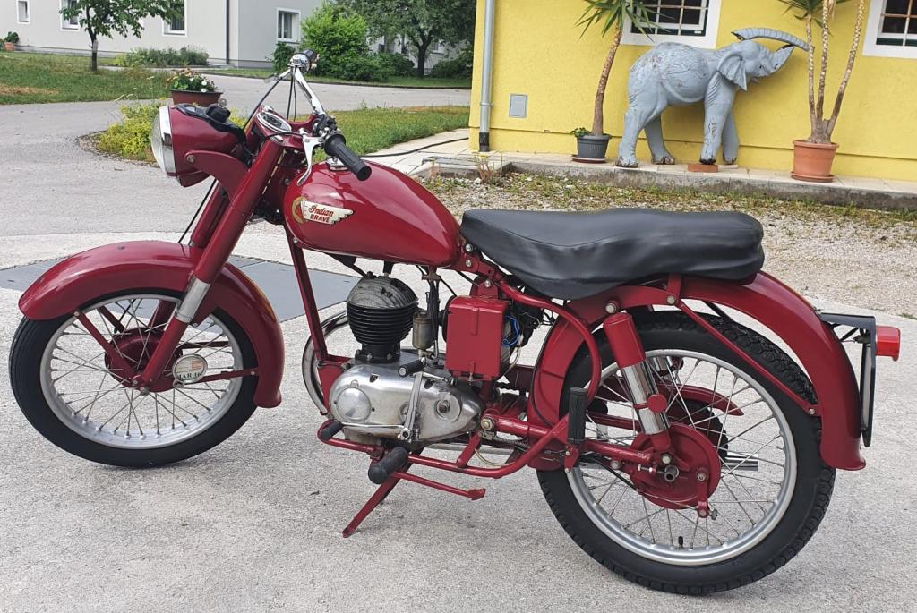 Indian 1954. Brockhouse. Brave | BRITISH Only Austria Fahrzeughandel GmbH
