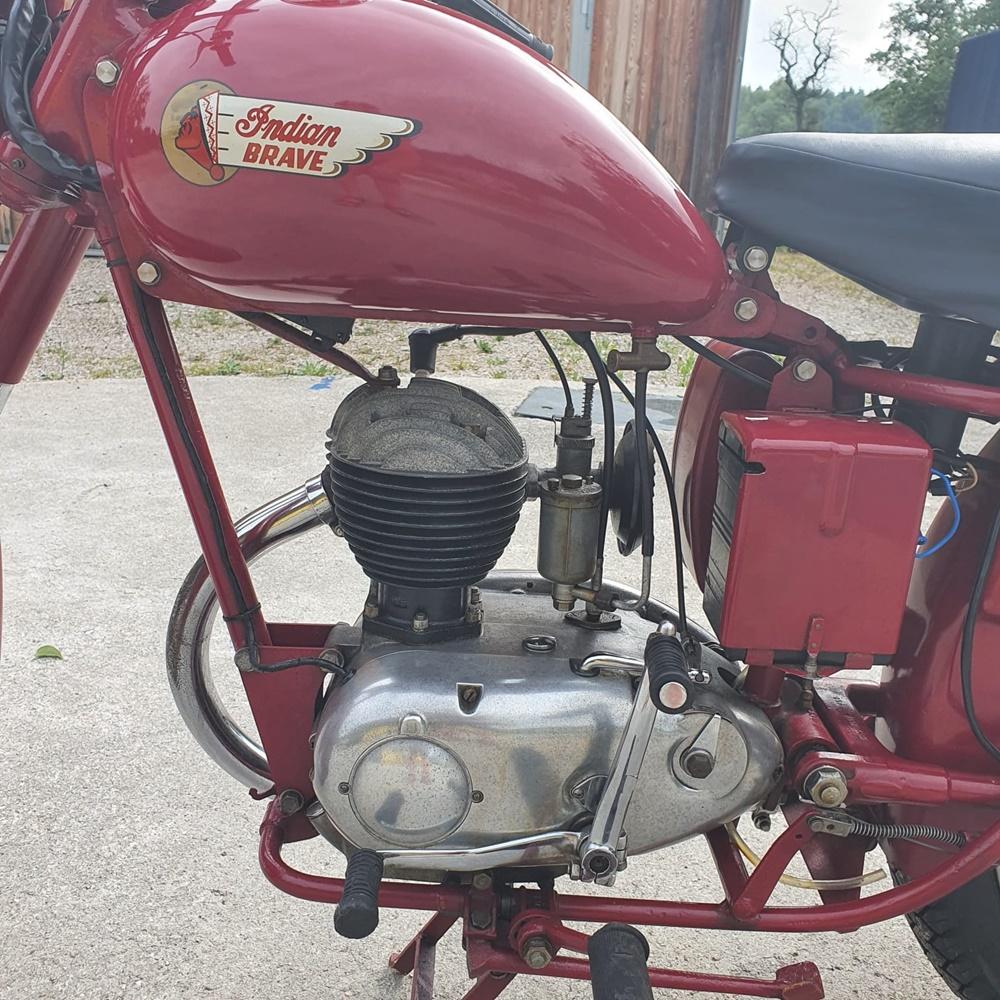Indian 1954. Brockhouse. Brave | BRITISH Only Austria Fahrzeughandel GmbH