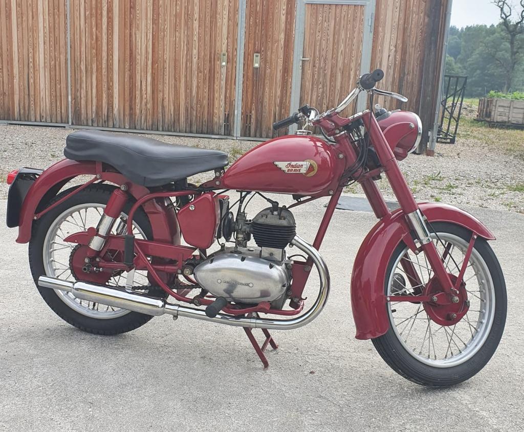 Indian 1954. Brockhouse. Brave | BRITISH Only Austria Fahrzeughandel GmbH