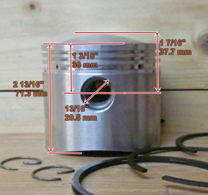 Ariel Red Hunter Piston 500cc +040 1947-58 | BRITISH Only Austria ...