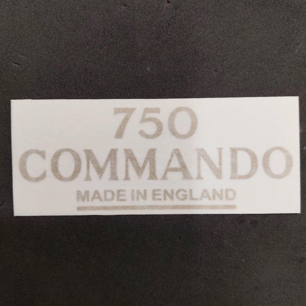 Norton 750 Commando Sticker 1960's gold | BRITISH Only Austria ...