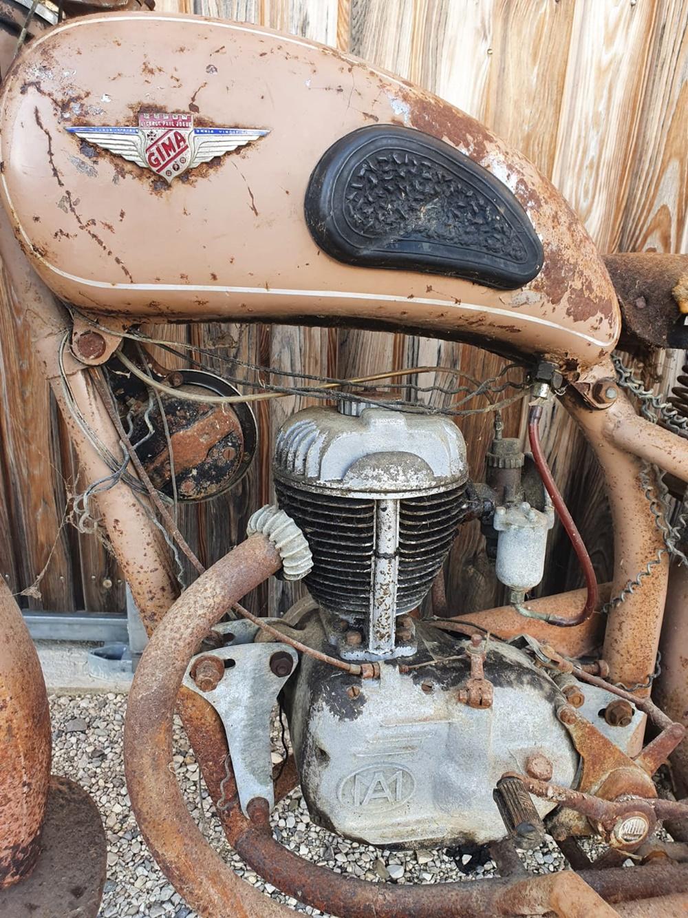 G.I.M.A 125cc Motorcycle 1950 | BRITISH Only Austria Fahrzeughandel GmbH