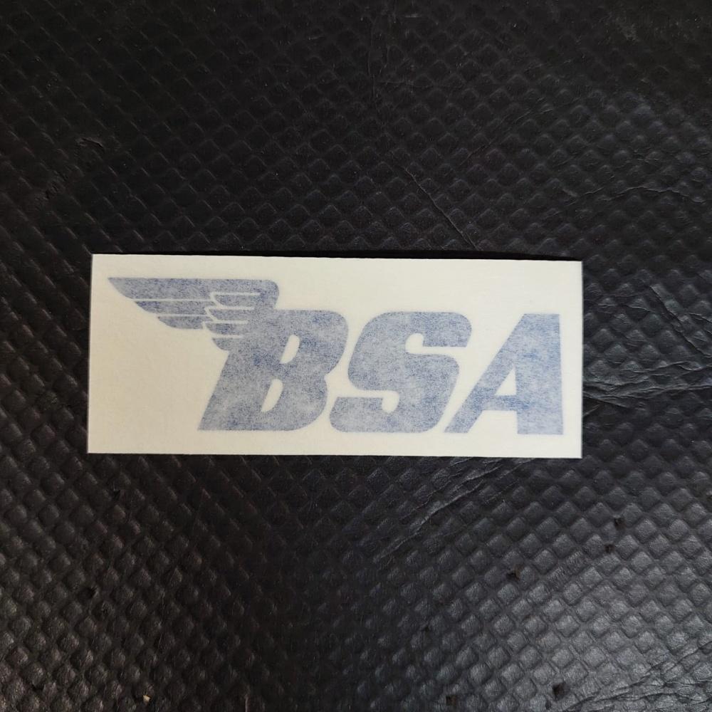 BSA Tank Sticker Blue | BRITISH Only Austria Fahrzeughandel GmbH