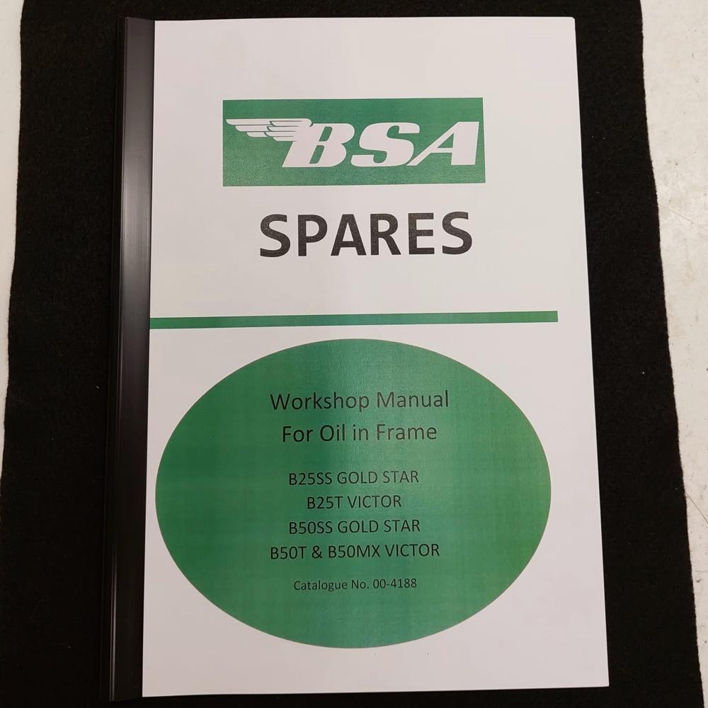 BSA B25/B50 Workshop Manual 1971, Handbuch Kopie | BRITISH Only Austria ...