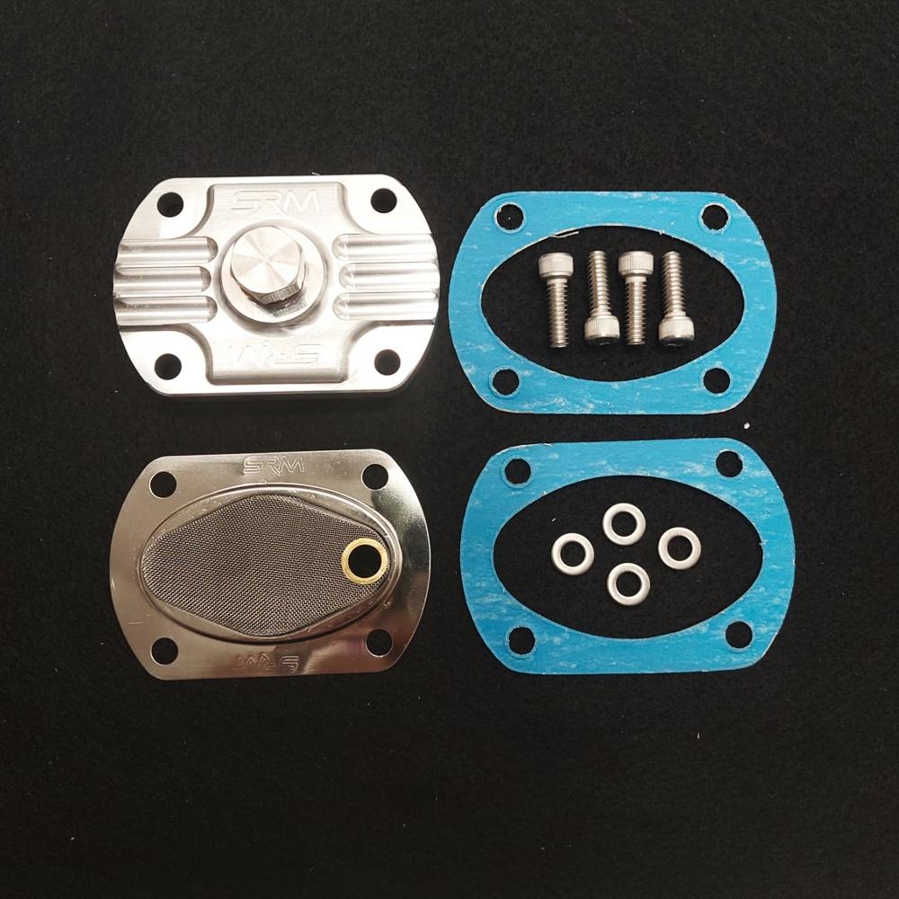 Triumph Sump Plate magnetic with Filter and fixing Material. Pre Unit ...