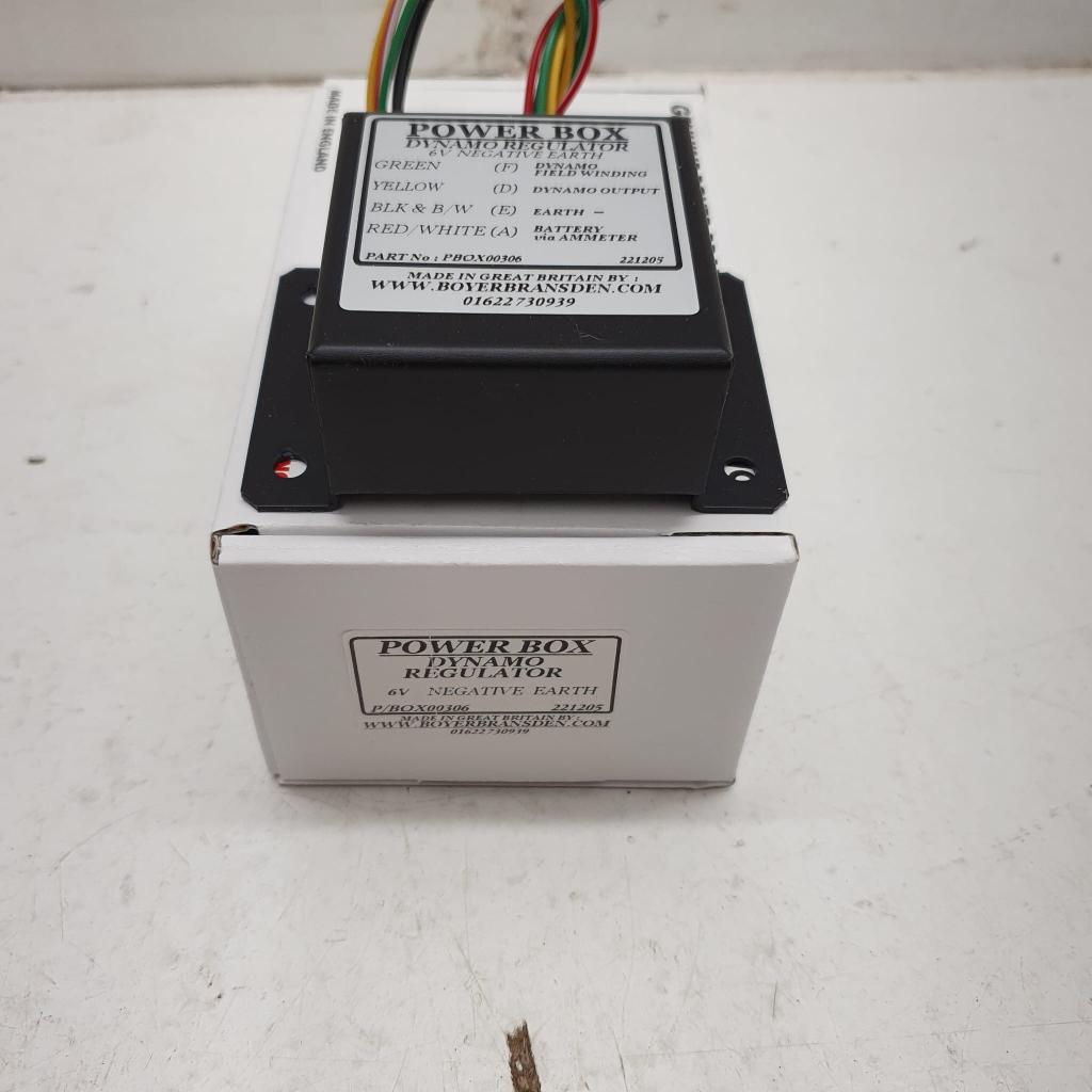 Boyer Dynamo Regulator Negative Earth 6V | BRITISH Only Austria ...