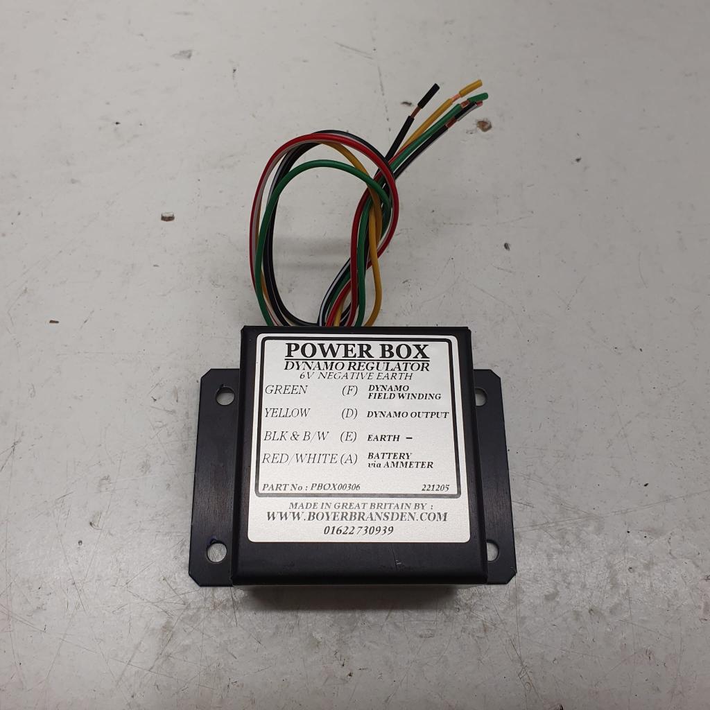 Boyer Dynamo Regulator Negative Earth 6V | BRITISH Only Austria ...