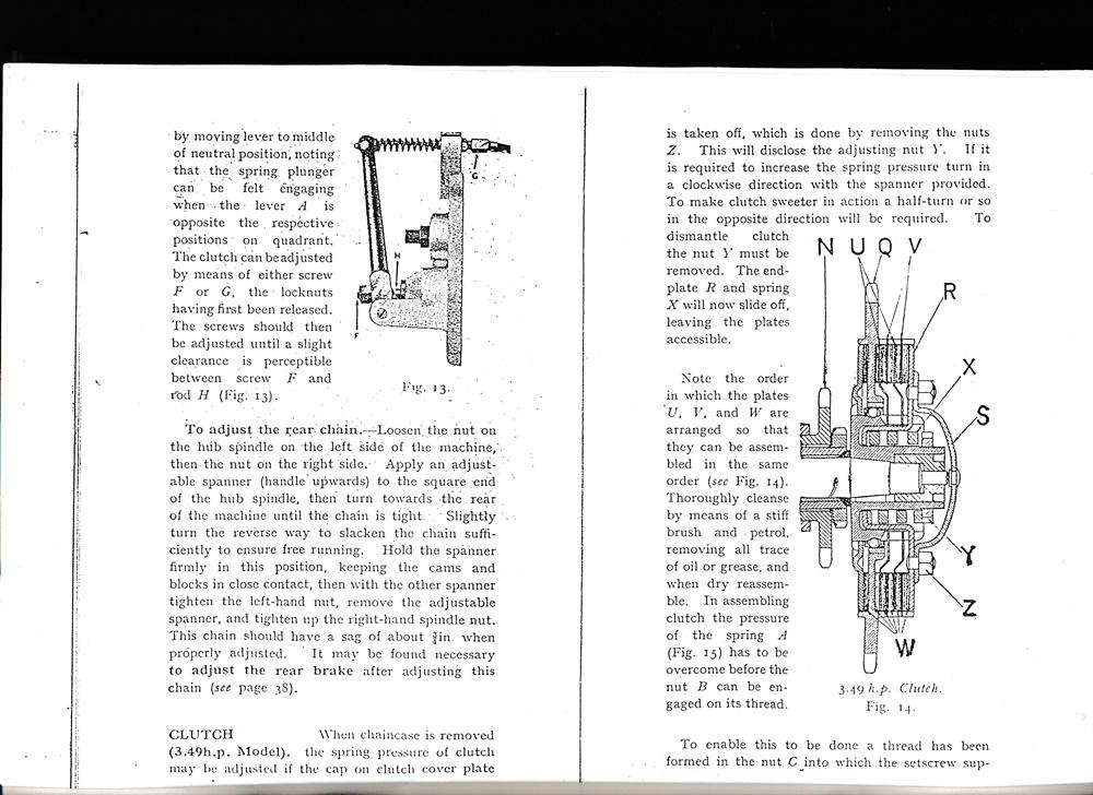 BSA Motorcycles Riding Instructions. Manual for L29. S29. 1929 Copy ...