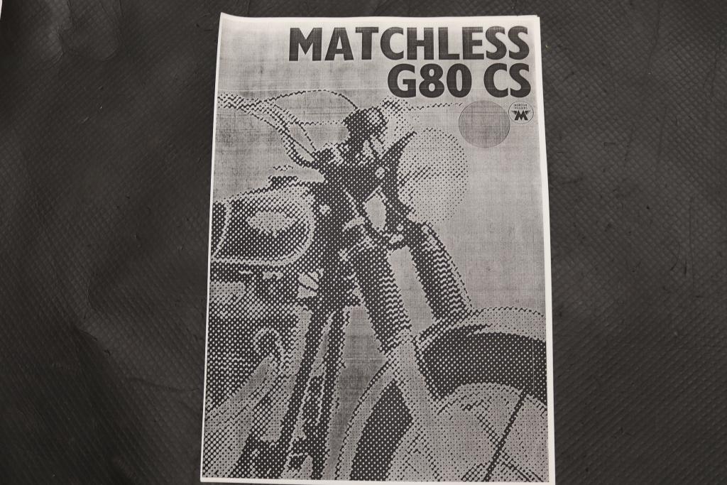 Matchless G80 CS Catalogue copy | BRITISH Only Austria Fahrzeughandel GmbH