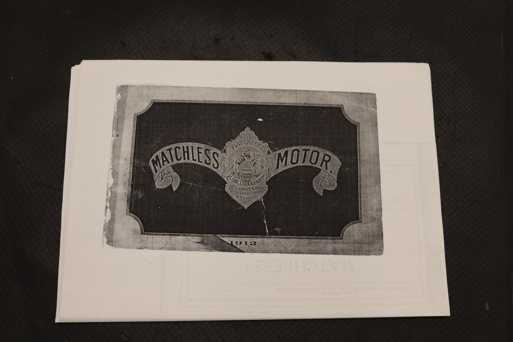 Matchless Motor Catalogue 1912 copy | BRITISH Only Austria ...