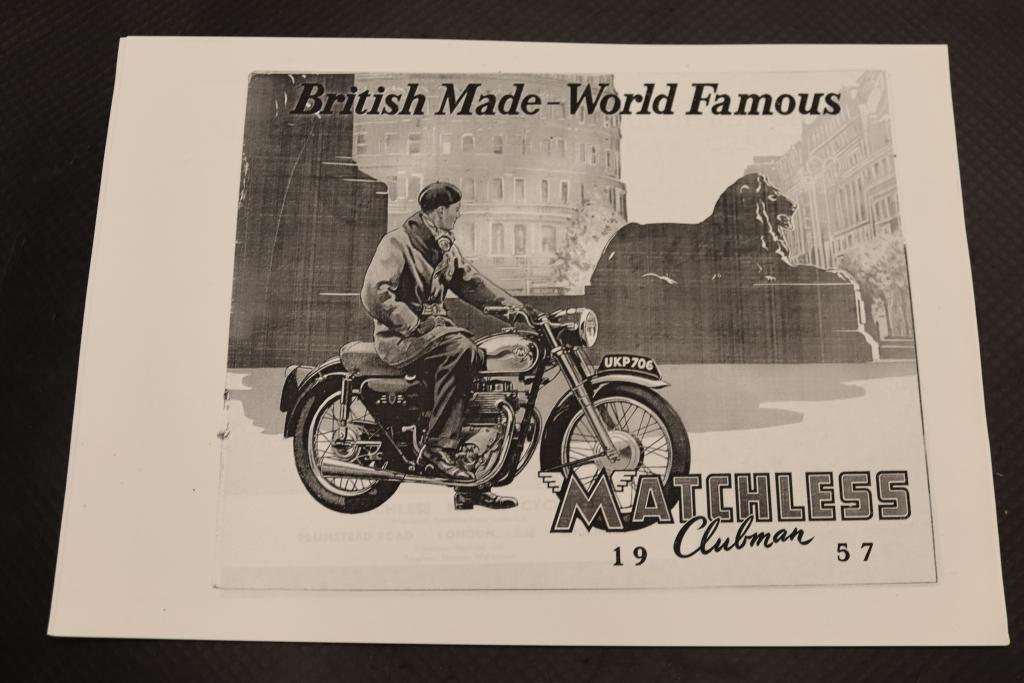 Matchless Clubman 1957 Catalogue copy | BRITISH Only Austria ...