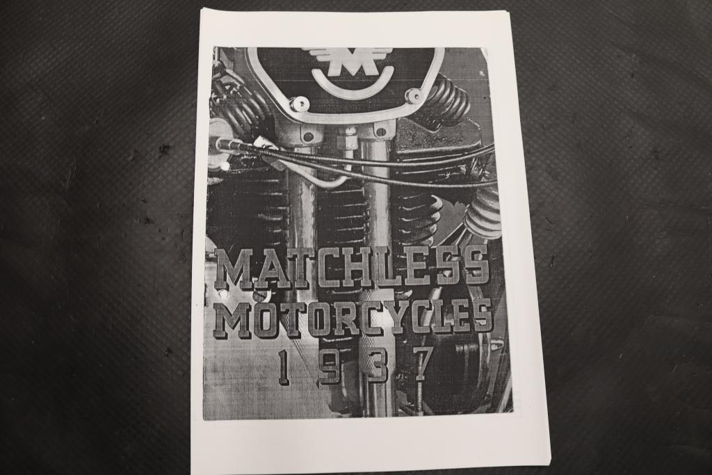 Matchless Motorcycles Catalogue 1937 copy | BRITISH Only Austria ...