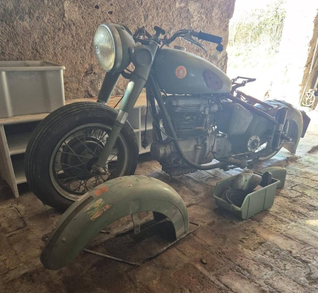 Sunbeam 500 cc OHC Barn Find 1952 | BRITISH Only Austria Fahrzeughandel ...
