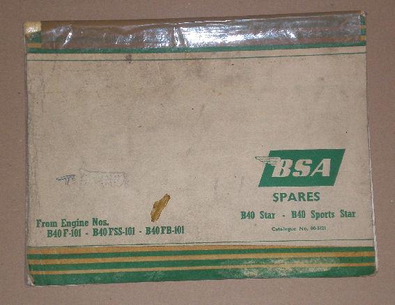 BSA Spares-B40 Star-B40 Sports Star | BRITISH Only Austria ...