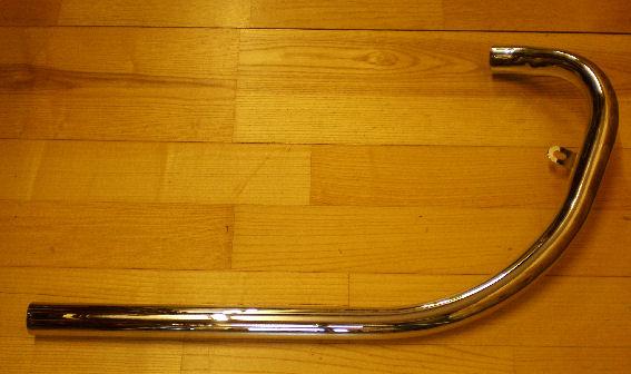 BSA Exhaust Pipe B31/B33/M33 1954-58 1 5/8" | BRITISH Only Austria ...