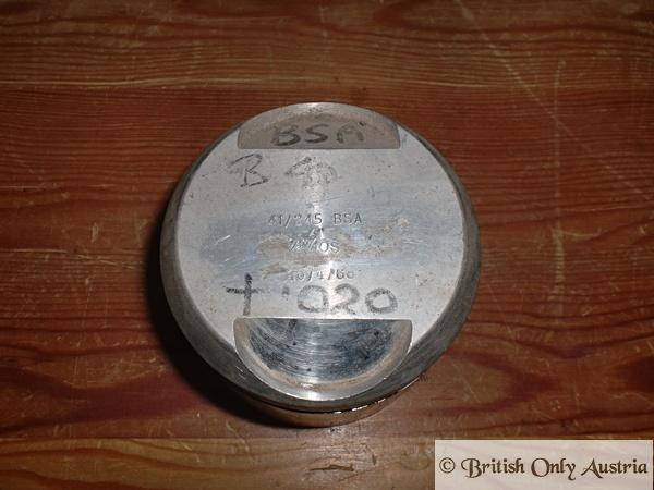 BSA. B40. Piston NOS 41/245 +020. 1/2mm os. | BRITISH Only Austria ...