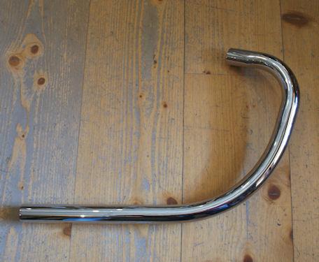 Matchless G80 Exhaust Pipe Alloy Head, Rigid Frame 500cc 1949-52, 1 3/4 ...