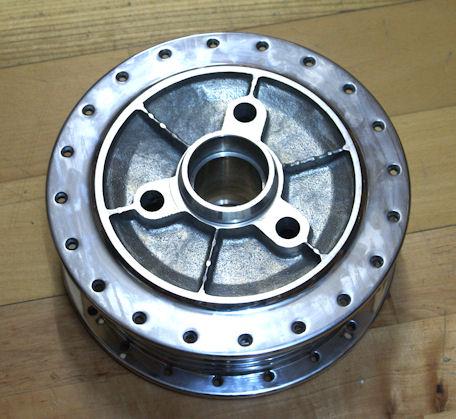 Velocette Rear Hub Shell Assembly | BRITISH Only Austria Fahrzeughandel ...