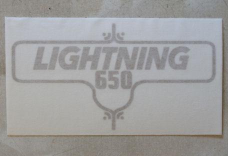 BSA Lightning 650 Sticker for Side Cover 1972 | BRITISH Only Austria ...