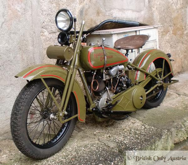 Harley Davidson Model J 1927. 1000cc | BRITISH Only Austria ...