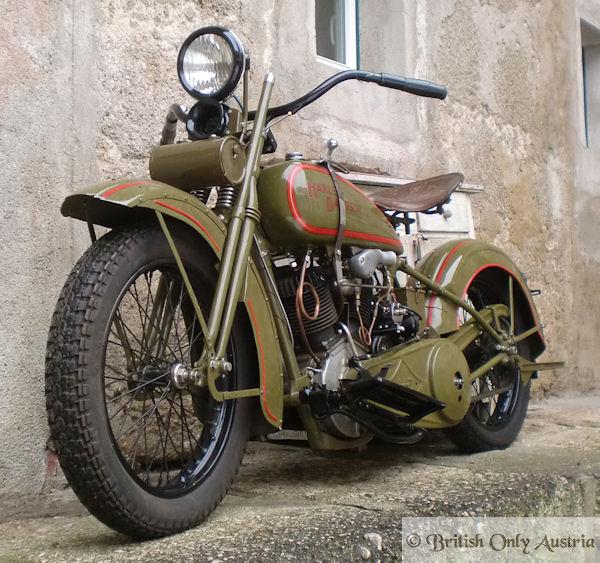 Harley Davidson Model J 1927. 1000cc | BRITISH Only Austria ...