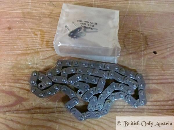 Renold Chain 3/8" x 7/32" 70 Links. Ariel Leader. Ariel Arrow. Brough ...