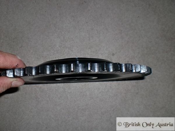 BSA A7/A10 Rear Wheel Sprocket/Brake Drum 1957-61 42T. Early A50/A65 ...