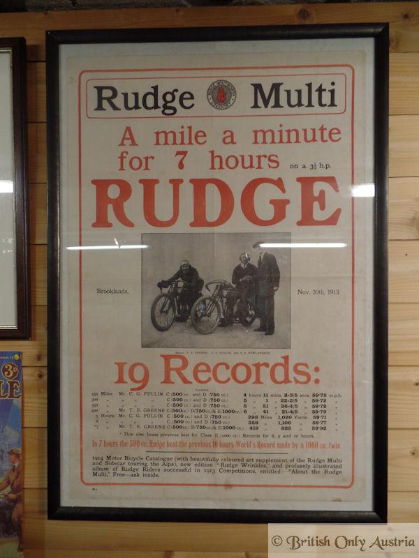 Rudge 1914 Poster | BRITISH Only Austria Fahrzeughandel GmbH