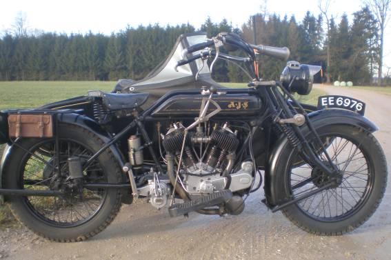 AJS V-Twin 800 cc Combination. 1927 | BRITISH Only Austria Fahrzeughandel GmbH