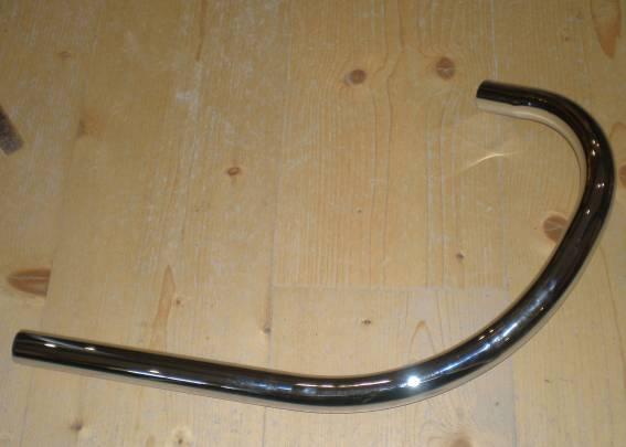 AJS/Matchless Exhaust Pipe 16MS, G3LS 1949-51 Alloy Head 1 1/2 ...