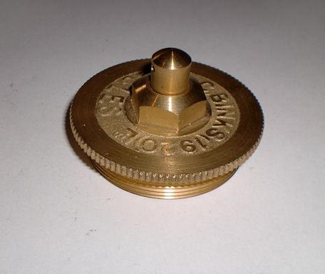 Binks Carburettor Float Bowl Top with Tickler | BRITISH Only Austria ...