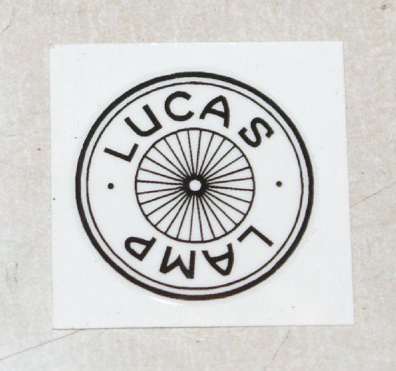 Lucas Sticker for Headlight LUCAS LAMP , outside use | BRITISH Only ...