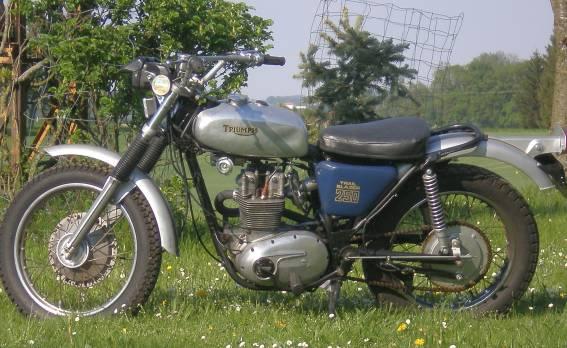 Triumph Trials T25T 250 cc 1971 | BRITISH Only Austria Fahrzeughandel GmbH