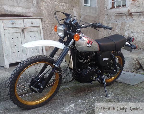 Yamaha XT 500cc. 1980. X Henry Cole TV Bike. 1980 | BRITISH Only ...