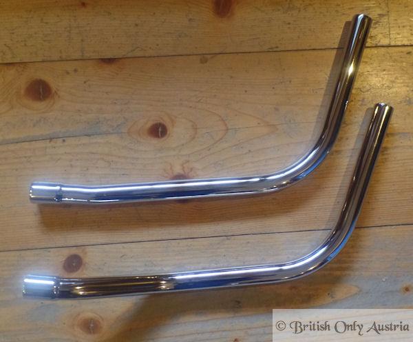 Triumph T150 Exhaust Pipe/Pair 1968-70 | BRITISH Only Austria ...