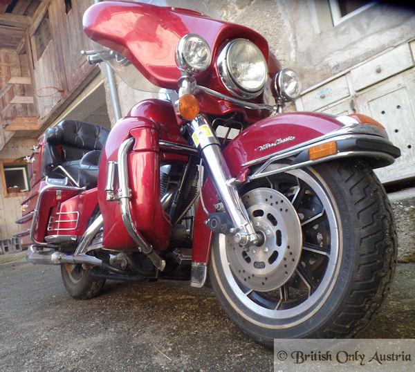 Harley Davidson FLHTC 1990. 1350cc | BRITISH Only Austria ...
