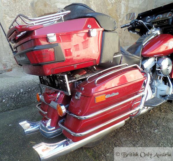 Harley Davidson FLHTC 1990. 1350cc | BRITISH Only Austria ...