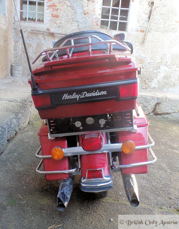 Harley Davidson FLHTC 1990. 1350cc | BRITISH Only Austria ...