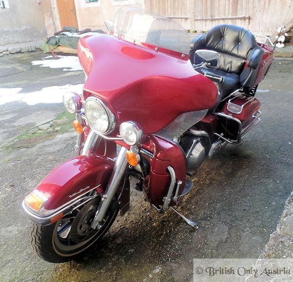 Harley Davidson FLHTC 1990. 1350cc | BRITISH Only Austria ...