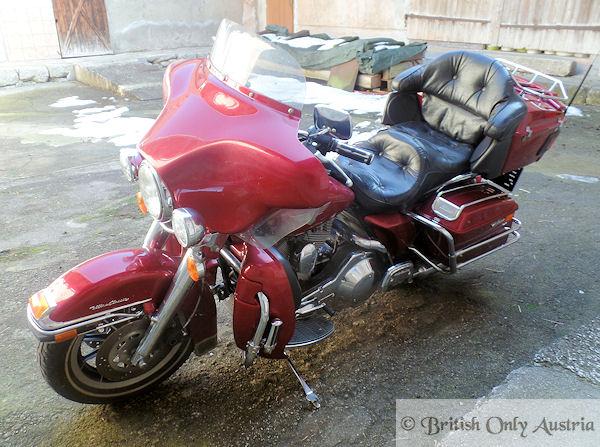 Harley Davidson FLHTC 1990. 1350cc | BRITISH Only Austria ...