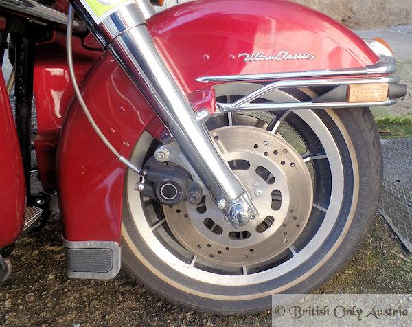 Harley Davidson FLHTC 1990. 1350cc | BRITISH Only Austria ...