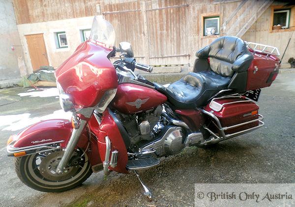 Harley Davidson FLHTC 1990. 1350cc | BRITISH Only Austria ...