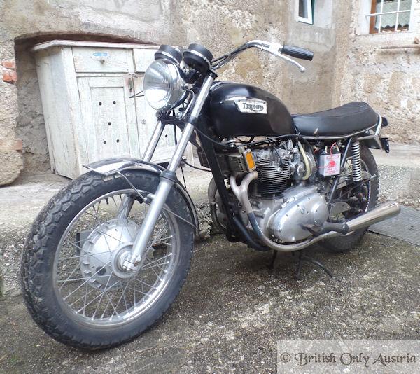 Triumph T150 Trident 1972 Export Mod. 750cc | BRITISH Only Austria ...