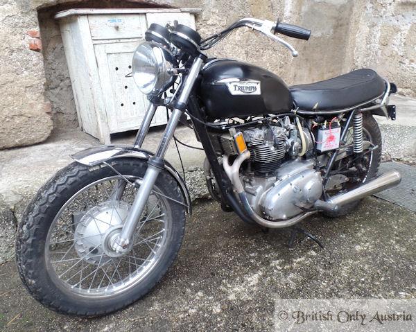 Triumph T150 Trident 1972 Export Mod. 750cc | BRITISH Only Austria ...