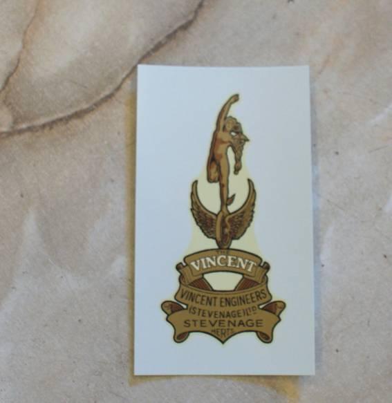 Vincent Tank Top Transfer 1954-56 | BRITISH Only Austria Fahrzeughandel ...